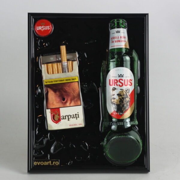 Tablou bere Ursus x tigari Carpati - Evo Art