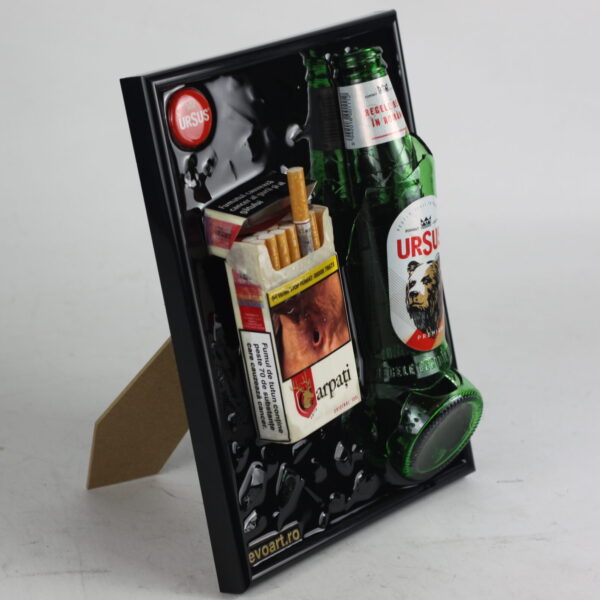 Tablou bere Ursus x tigari Carpati - Evo Art